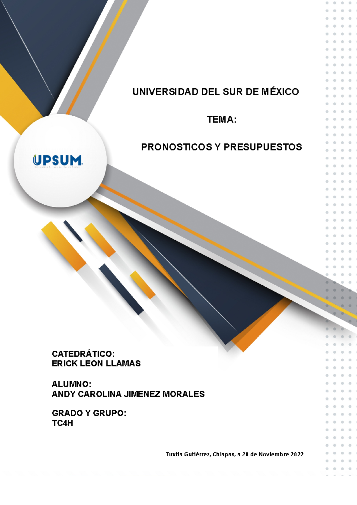 Costos 1 (2 Parcial) - IIHXJHXZJCN HZJH XHJX HZ - UNIVERSIDAD DEL SUR ...