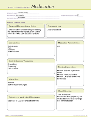 Pharm ALT 7 - Active Learning Templates - ACTIVE LEARNING TEMPLATES ...
