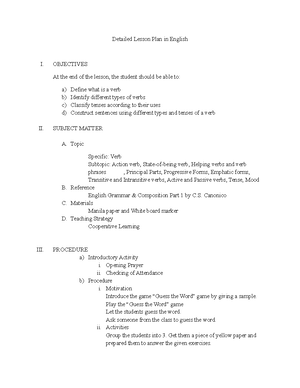 DLP-ENG-G10-Q1-MELC-5-WEEK 5 - LESSON PLAN IN ENGLISH 10 School Grade Level & Section 10 Teacher ...