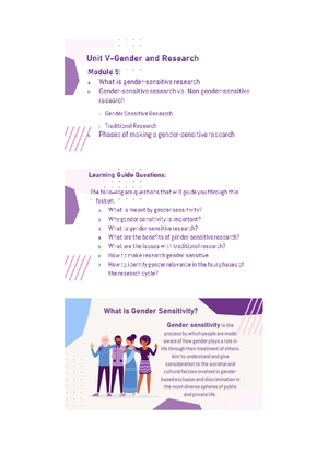 module 1 gender and society - GENDER AND SOCIETY Lesson 1: GENDER AND ...