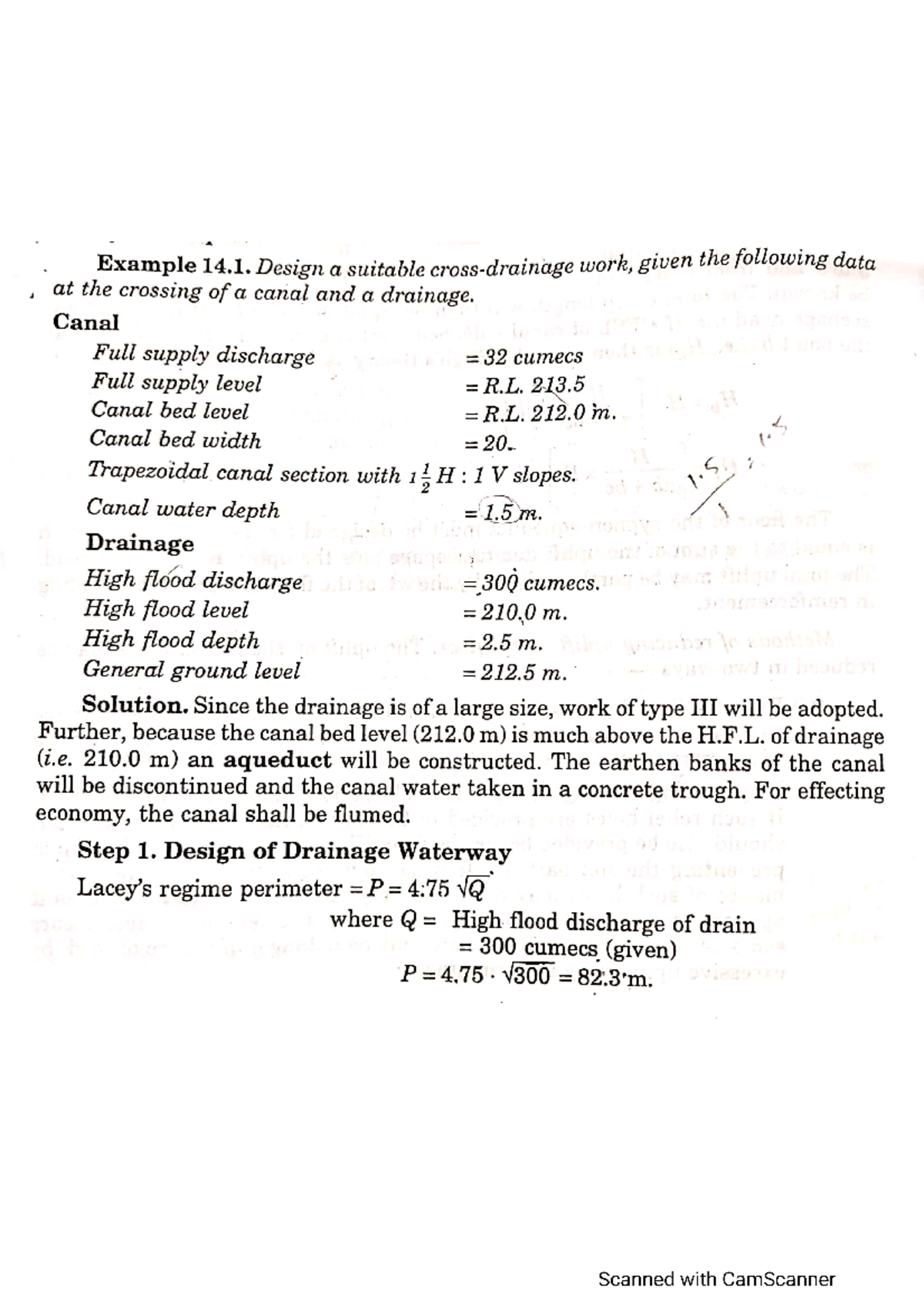 Hydraulic Design Of Aqueduct at Reynaldo Leahy blog