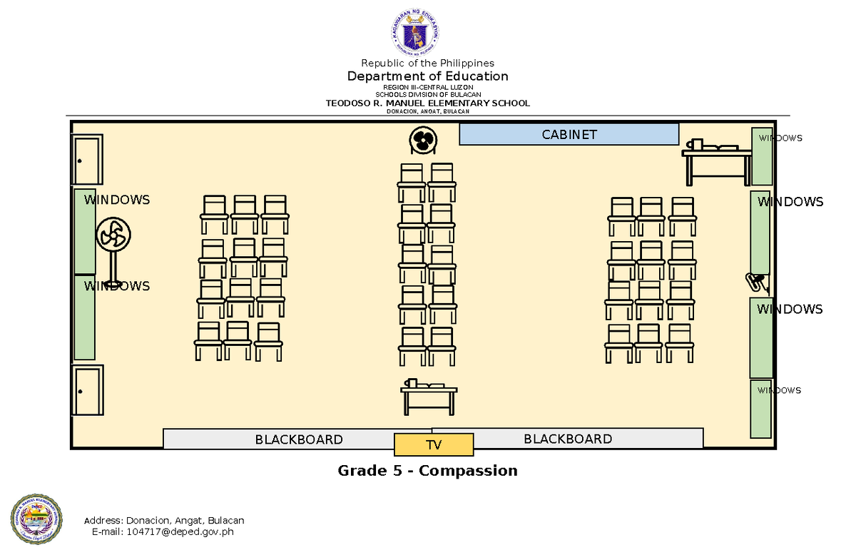 Map - Hazard Map Template - Department of Education REGION III-CENTRAL ...