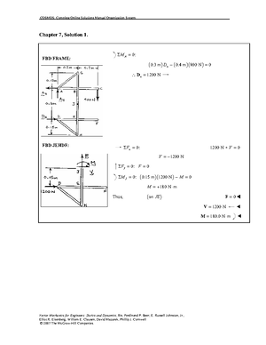 Chapter 03 - Beer, F. Statics and Dynamics 8Ed Solution Manual - Vector Mechanics for Engineers ...