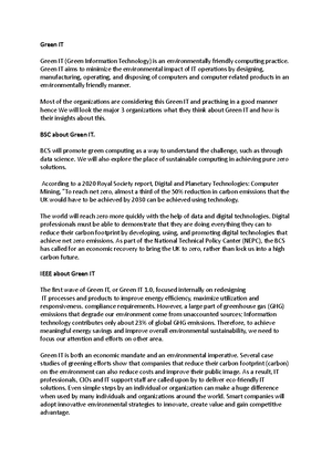 Strategic context - Grade: 81 - Managing in a strategic context ...