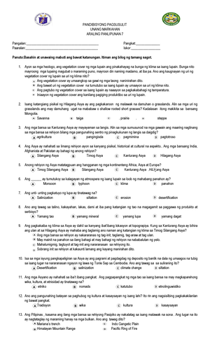 CESC Module 1 - GRADE 12 - COMMUNITY ENGAGEMENT, SOLIDARITY AND ...