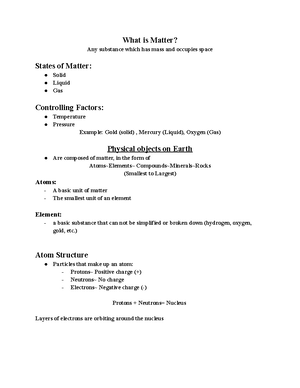 EES Class 1 Earth Science - Earth Science (Science that pursues an ...