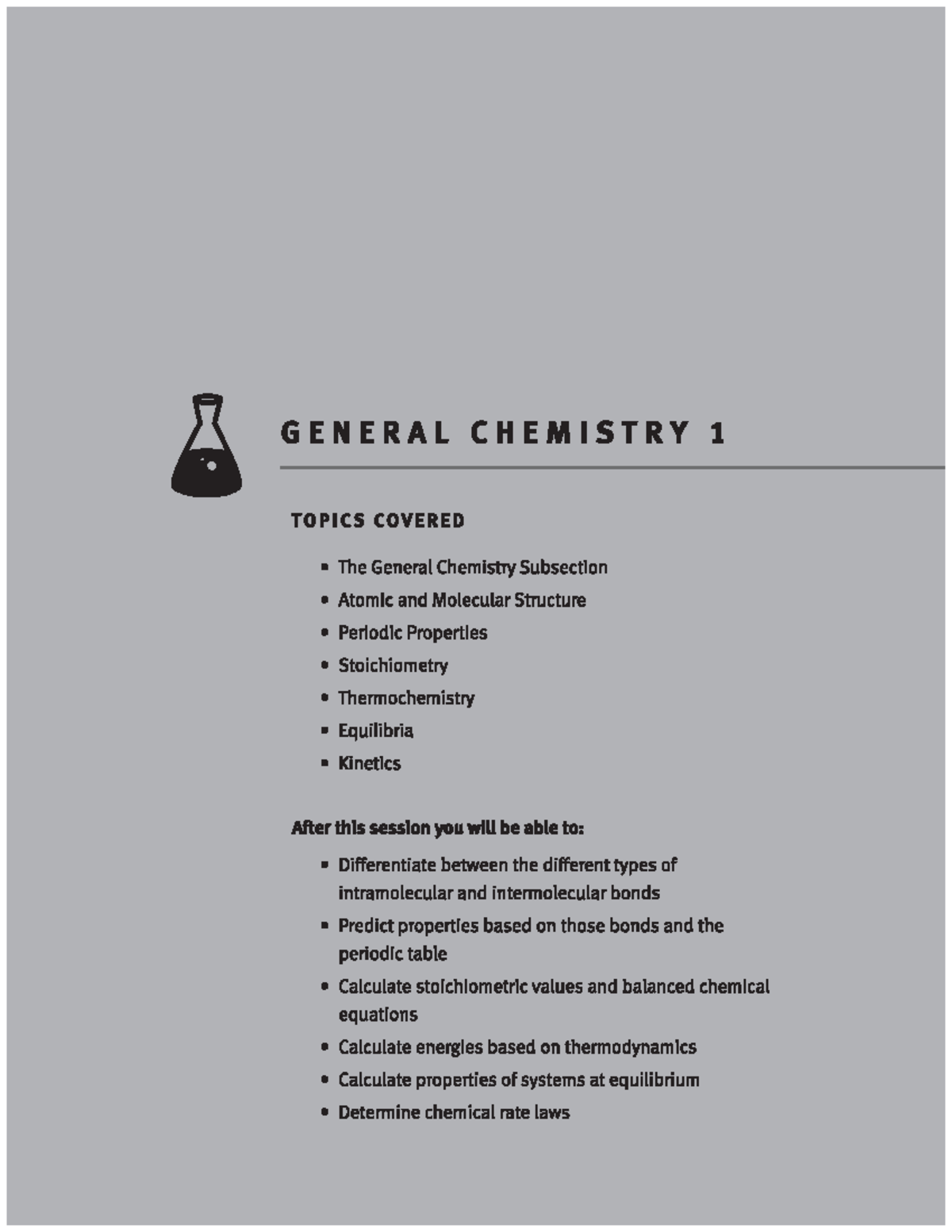 Unit 1 General Chemistry - Cchy 242 - Studocu