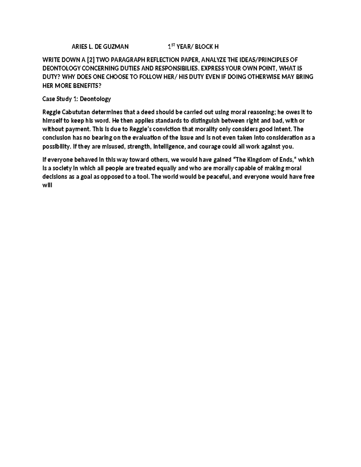 Document (12) - This is summarize - ARIES L. DE GUZMAN 1 ST YEAR/ BLOCK ...