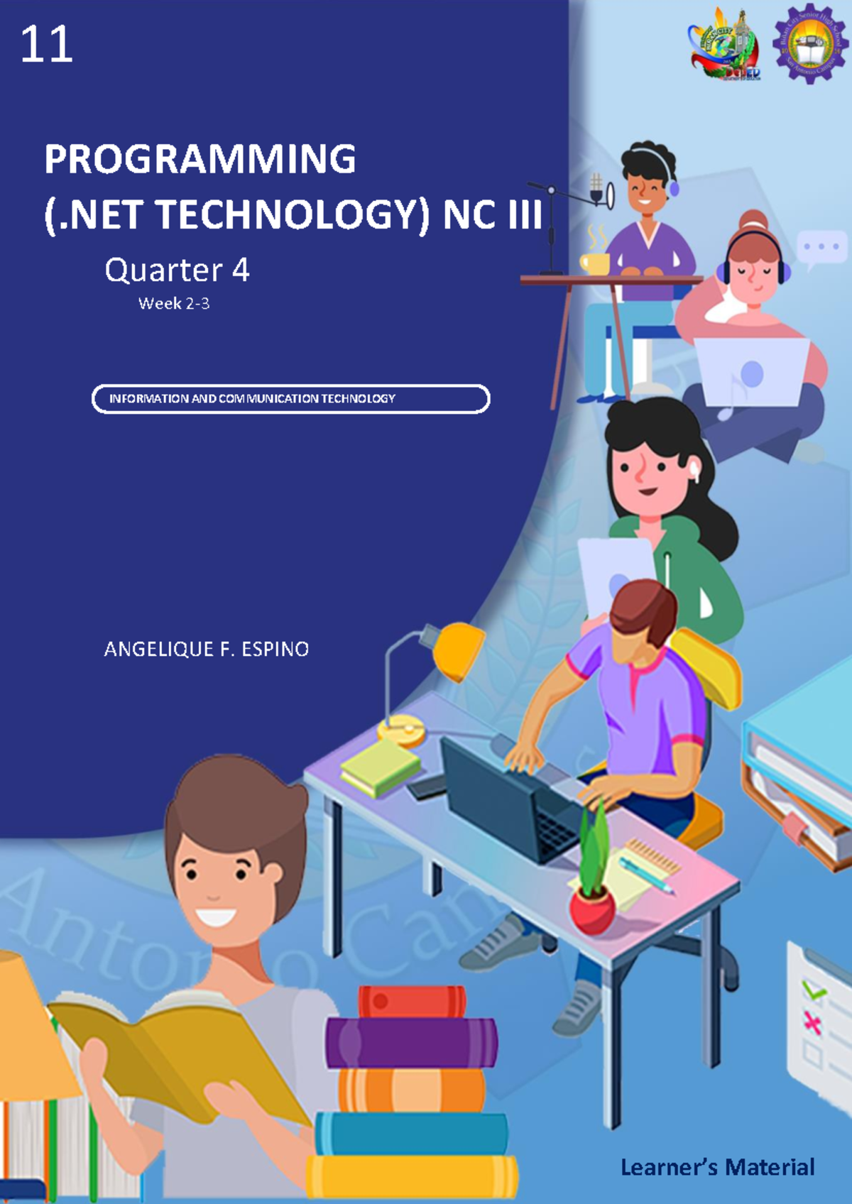 Comprog Q4 WEEK 2 3 - aaa - 11 Learner’s Material PROGRAMMING (.NET ...