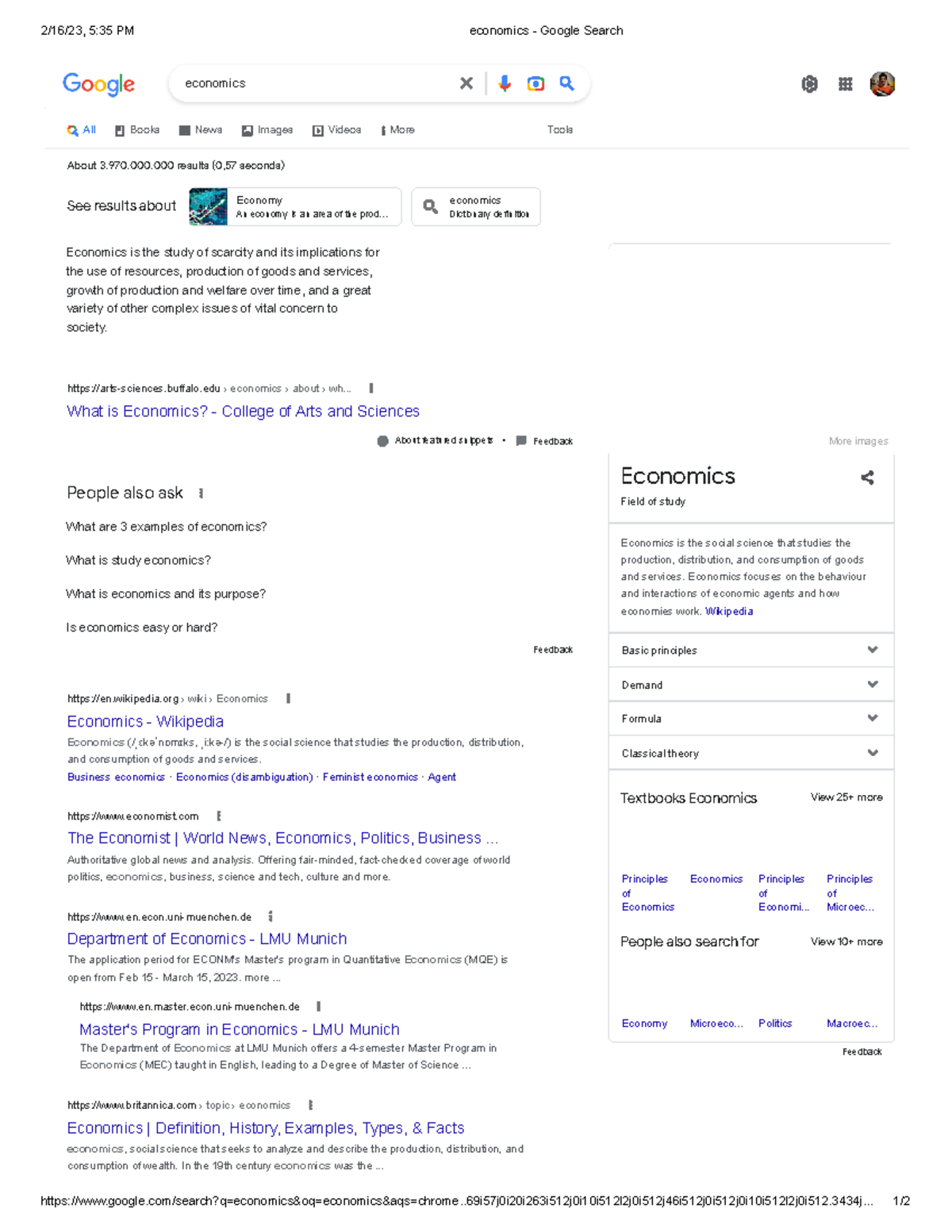 Economics - introduction - 2/16/23, 5:35 PM economics - Google Search ...