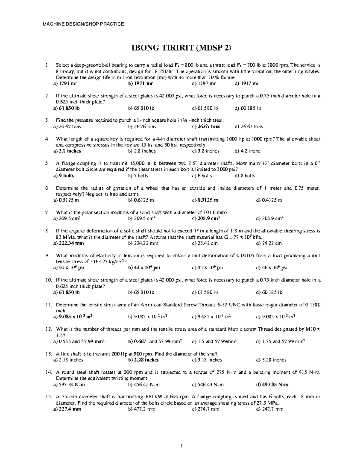 Ibong Tiririt MDSP 2 - Jan - IBONG TIRIRIT (MDSP 2) Select a deep ...