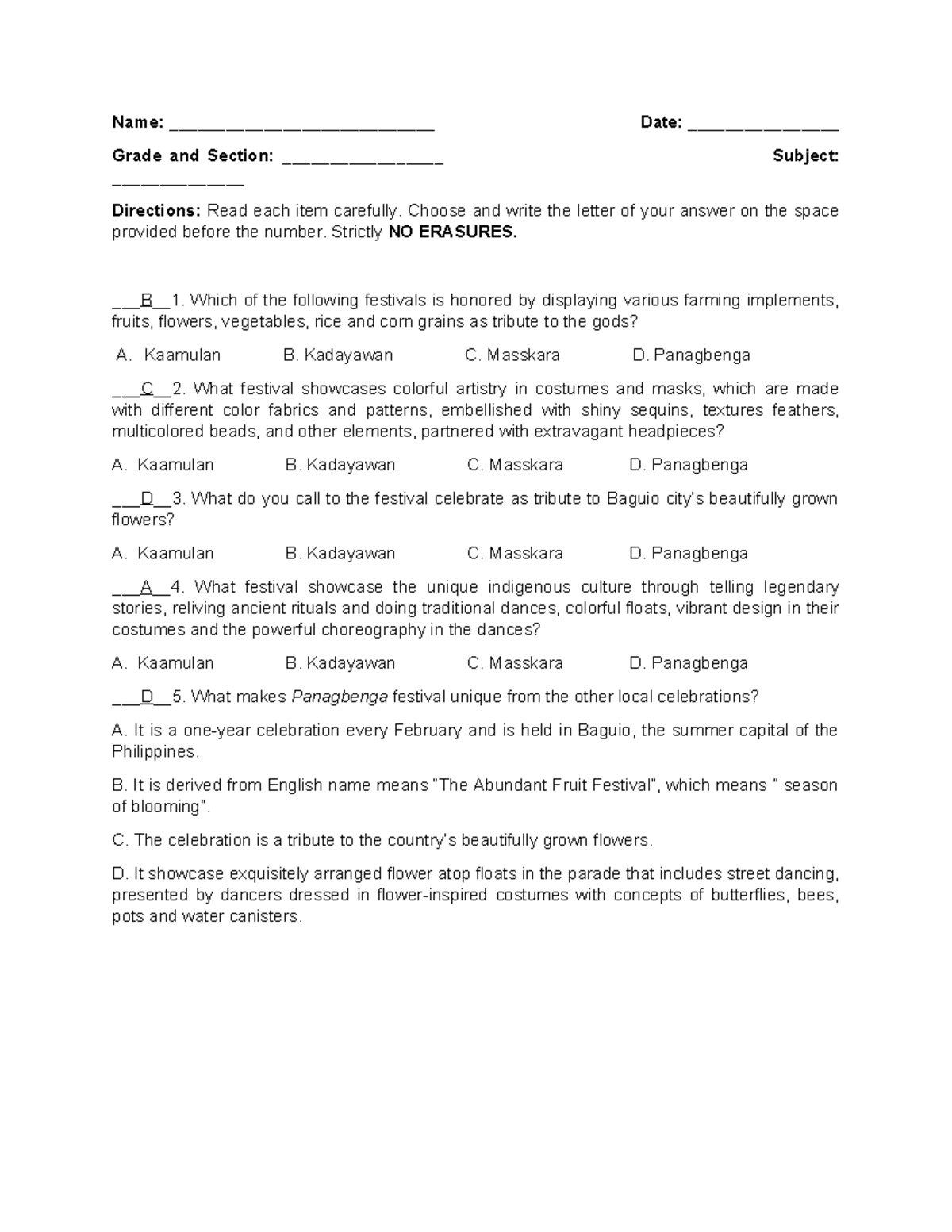 Answer Key - none - Name: ____________________________ Date ...