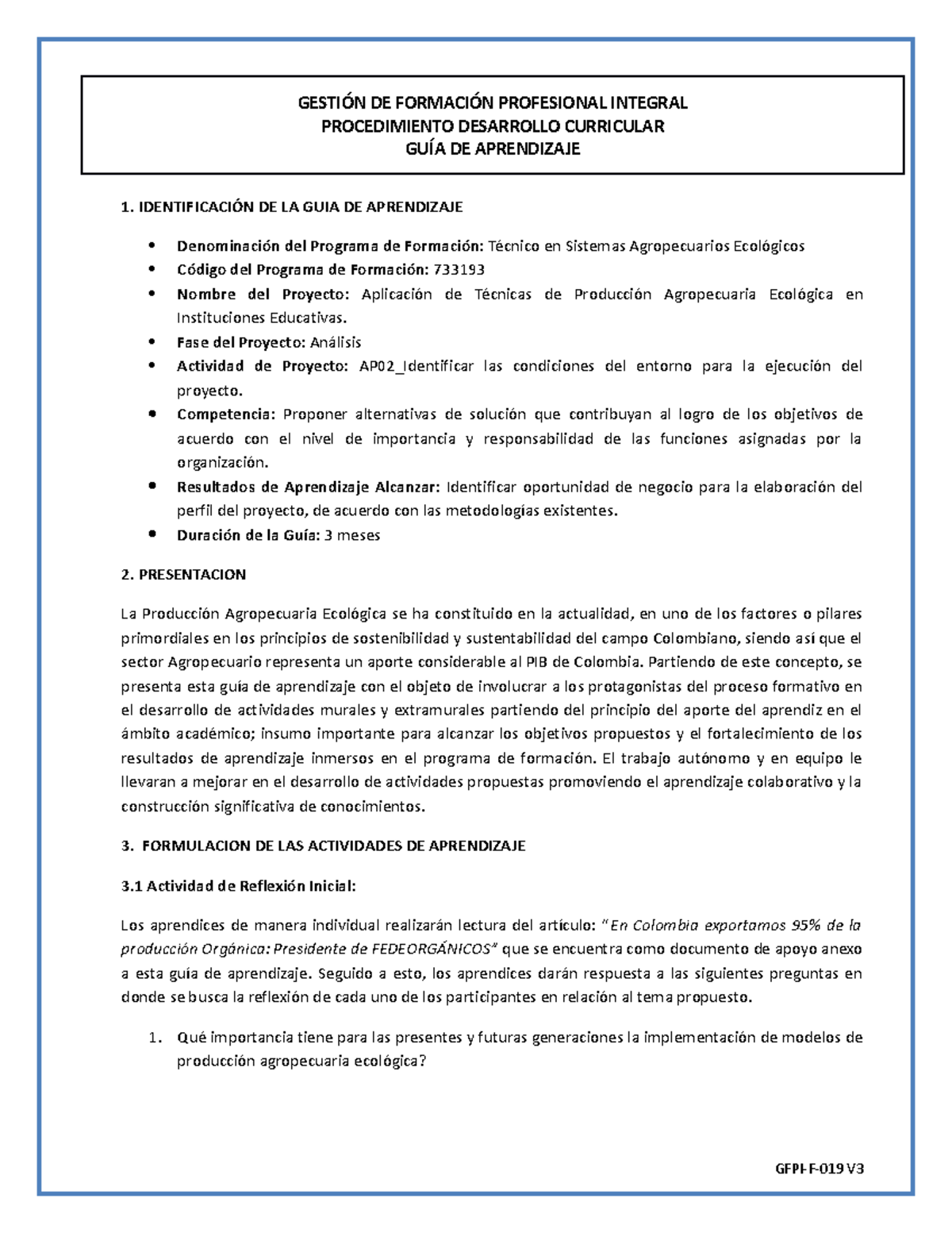 2 Guía de Aprendizaje AP02 Análisis - GESTIÓN DE FORMACIÓN PROFESIONAL INTEGRAL PROCEDIMIENTO ...
