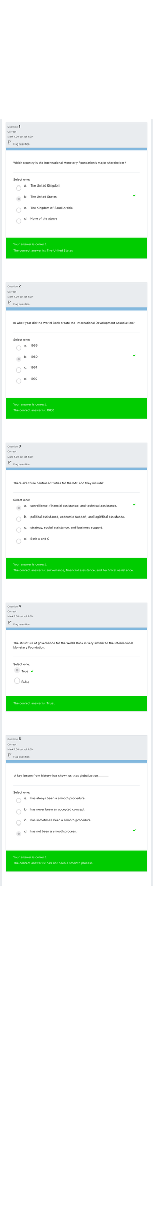 Self-Quiz Unit-3 POLS-1503 - Self-Quiz_Unit- Try- Question 1 Correct Mark 1 out of 1. Not - Studocu