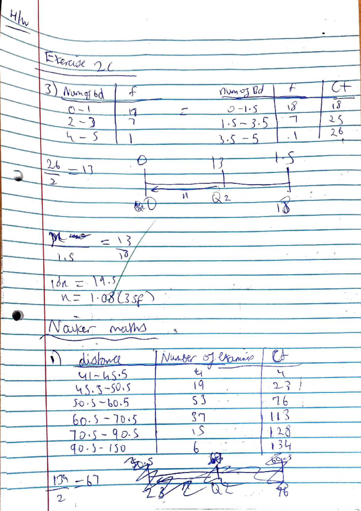 2024-11-19 10-33 - sds - H/W Exercise 2C 3) Numof dd f numojBd F Ct 0-1 ...