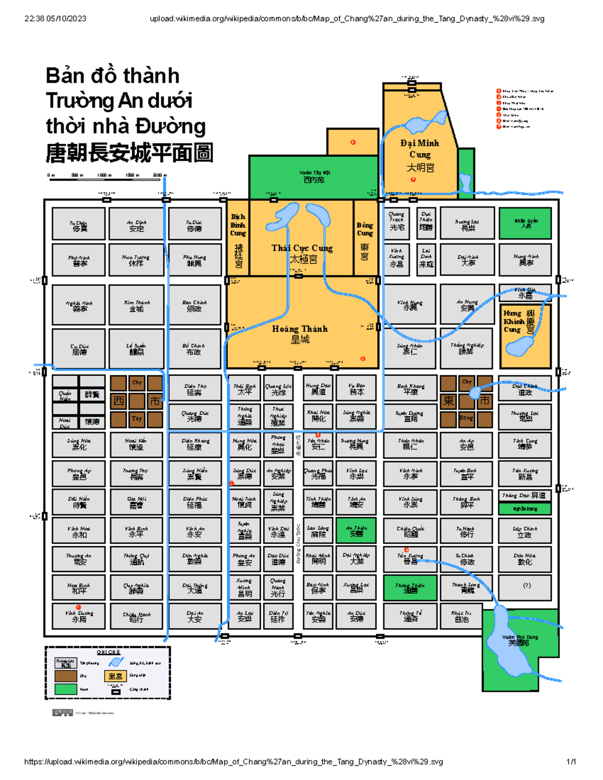 Map of Changan during the Tang Dynasty vi - 22:38 05/10/2023 - Studocu