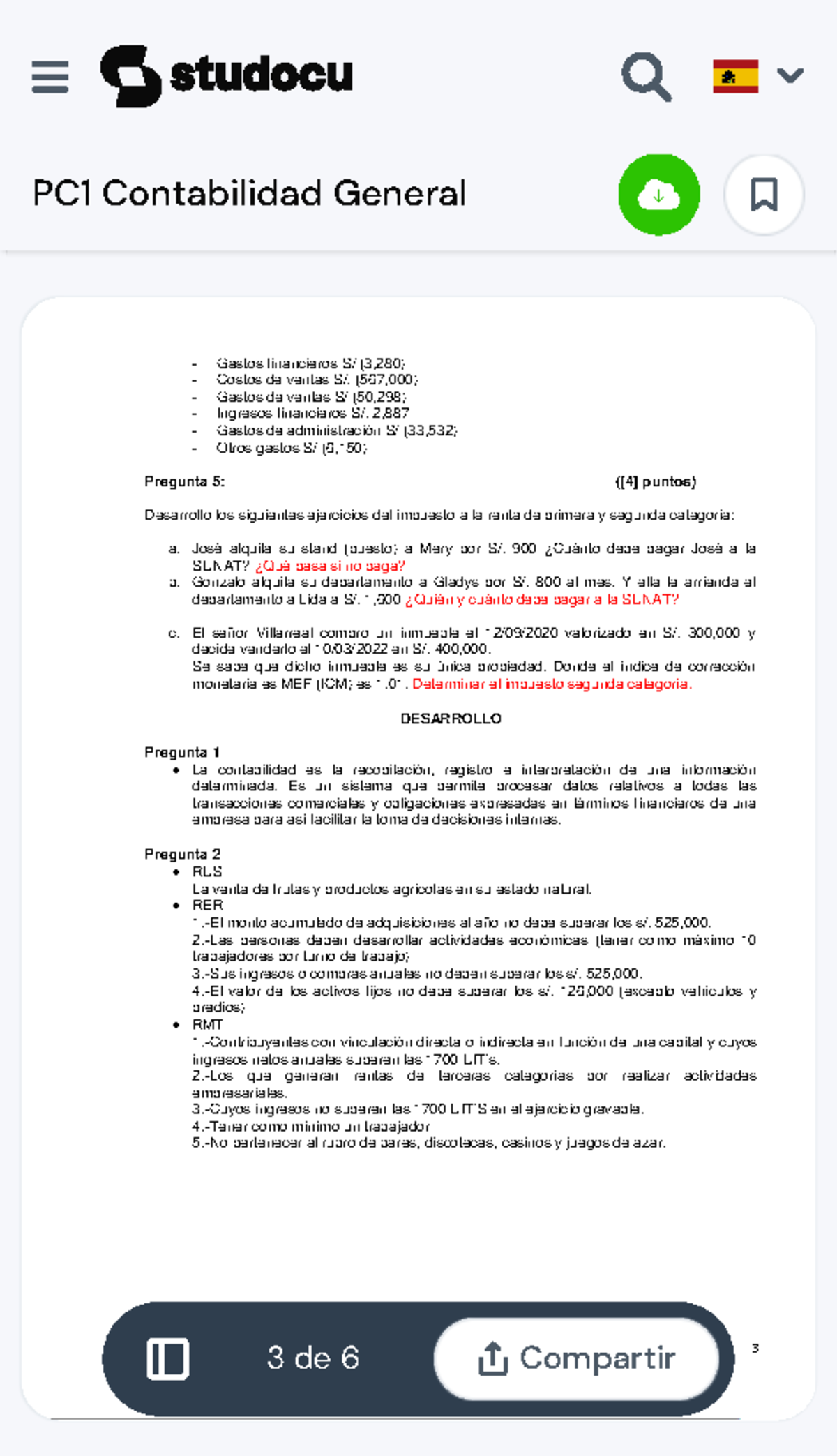 PC1 Contabilidad General - Curso RI07 Contabilid… 4 - 3 Gastos ...