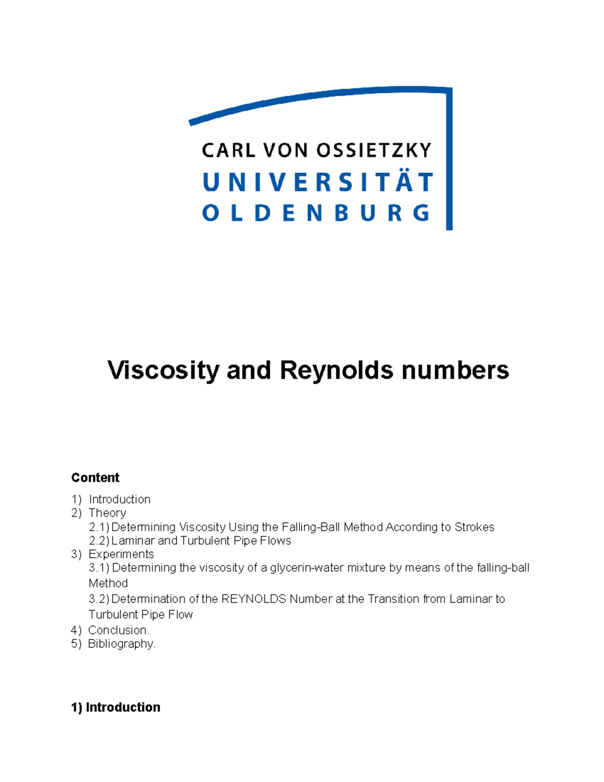 Viscocity - semester one physics lab report on viscosity - Viscosity ...
