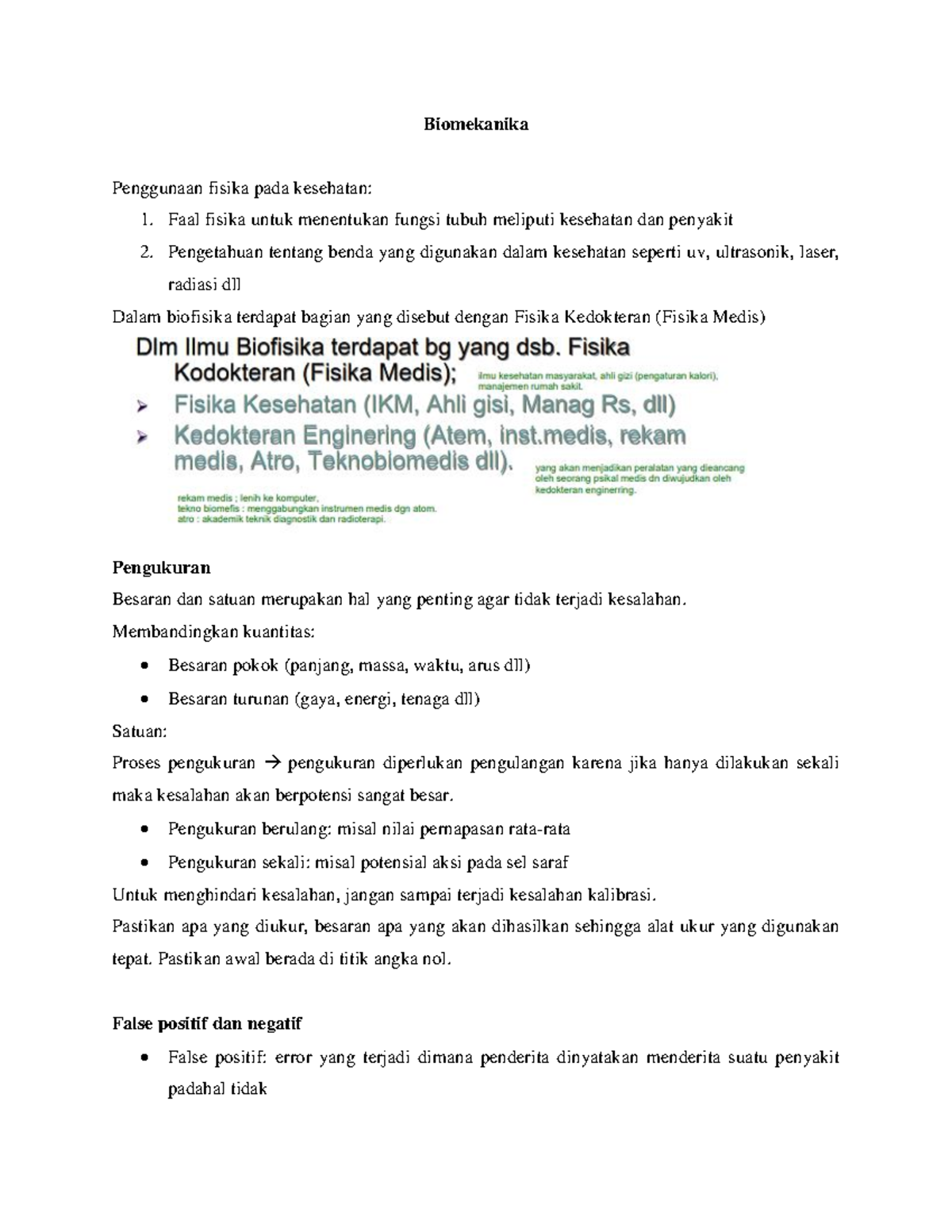 Biomekanika I Biofisika - Biomekanika Penggunaan fisika pada kesehatan ...