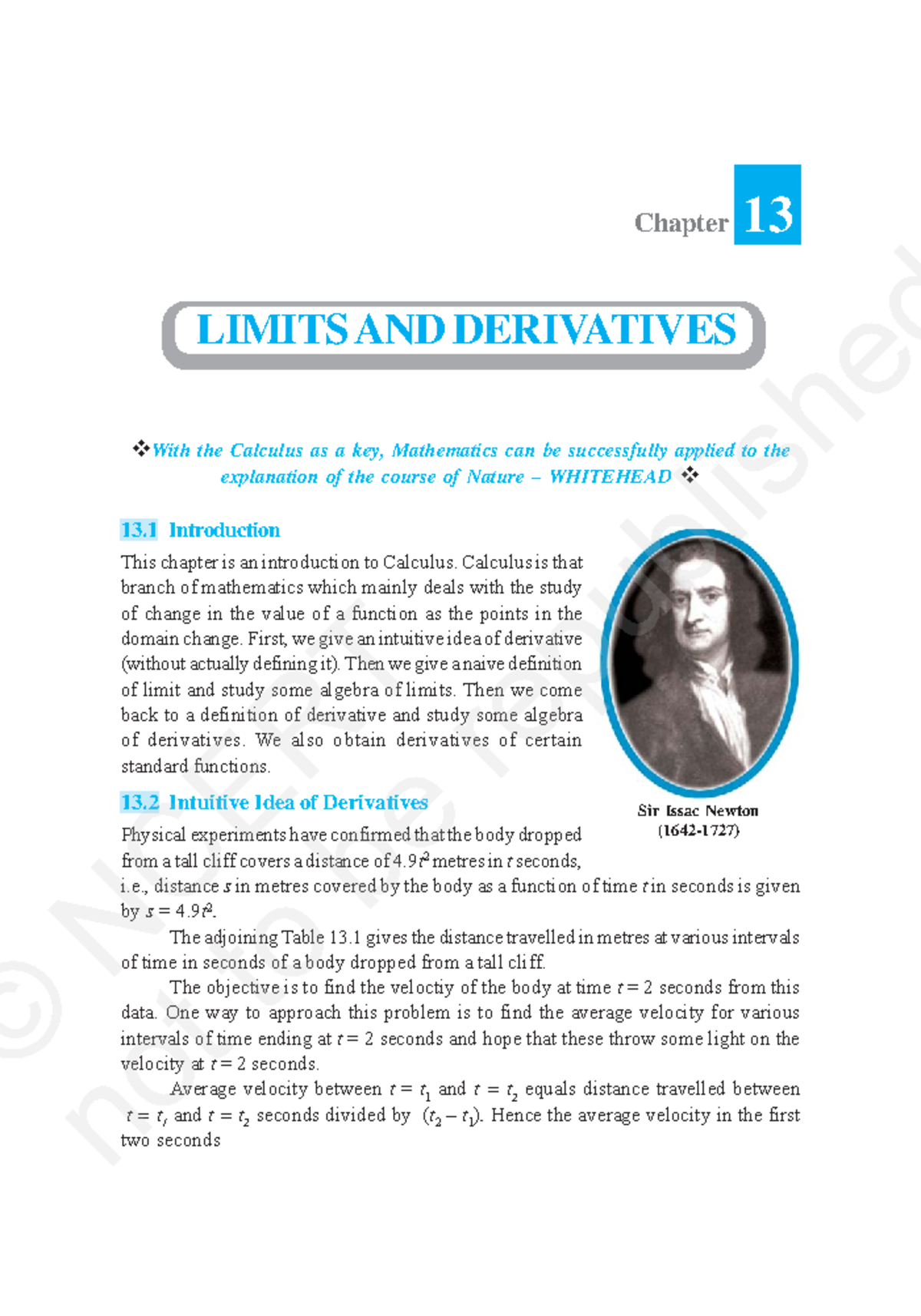 Calculus 11th class - ####### With the Calculus as a key, Mathematics ...