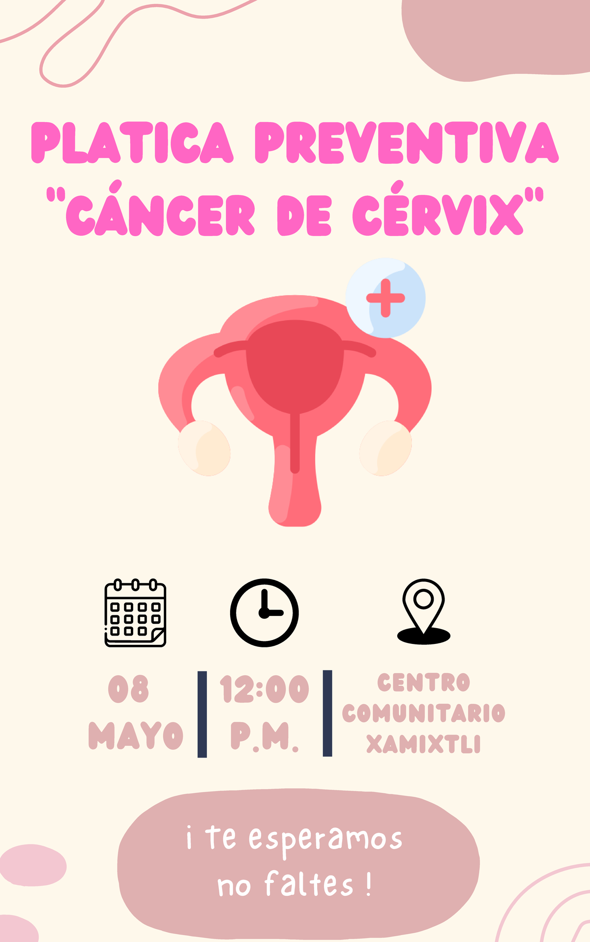 Cancer de mama - Ginecología - Platica preventiva “Cáncer de cérvix” 08 ...