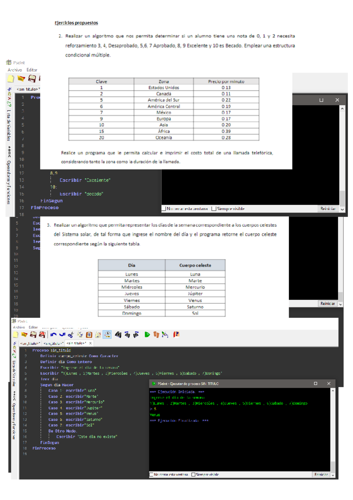 S9 s1-resolver ejercicios - principios de algoritmos - Studocu