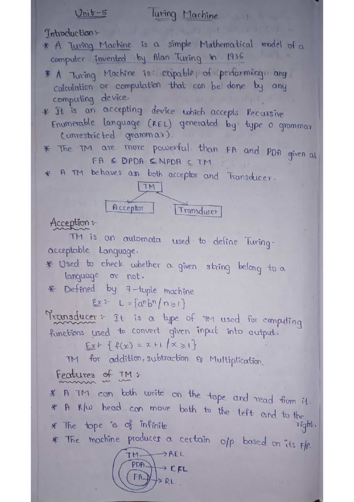 Flat unit5 TM - Good - Computer Science with Data Science - Studocu