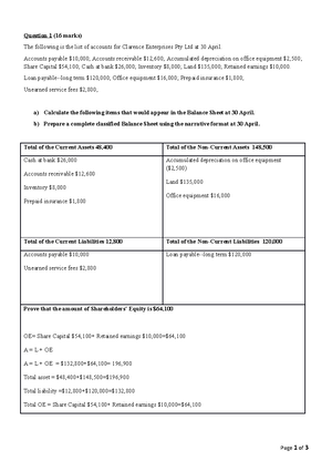AASB 137 summary - Examples - 1 AASB 137 Provisions, Contingent ...