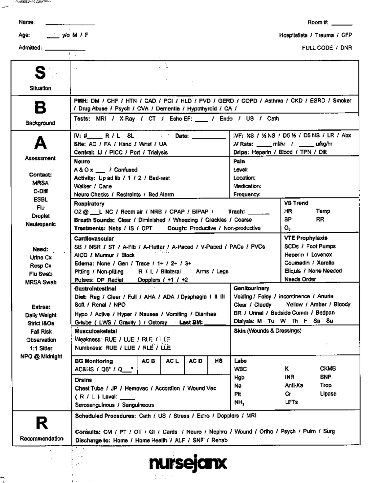 Tools sheet clinical - course review - HPPT 6335 - Studocu