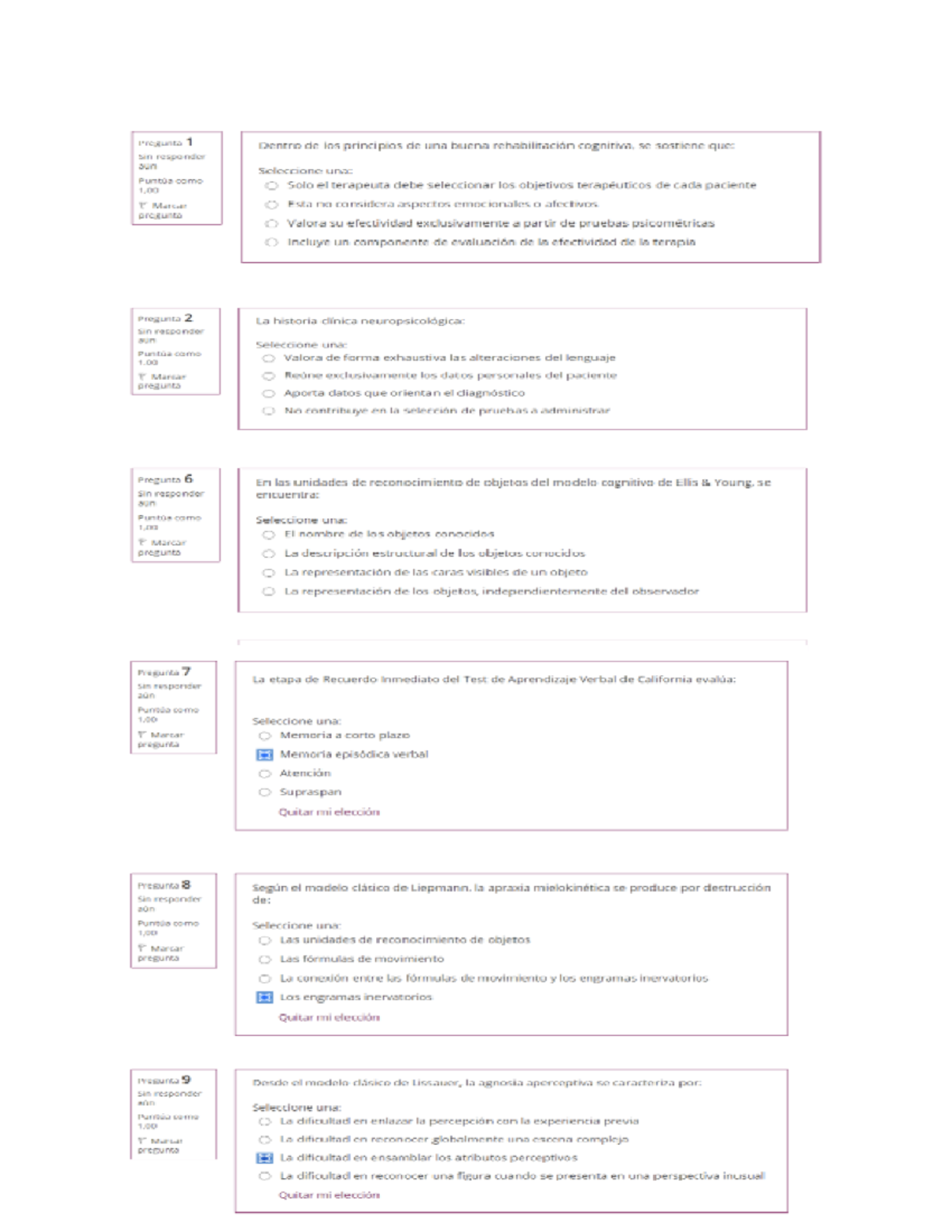 Neuro Psico Primer Parcial Modelos - La Neuropsicología Clásica tenía ...