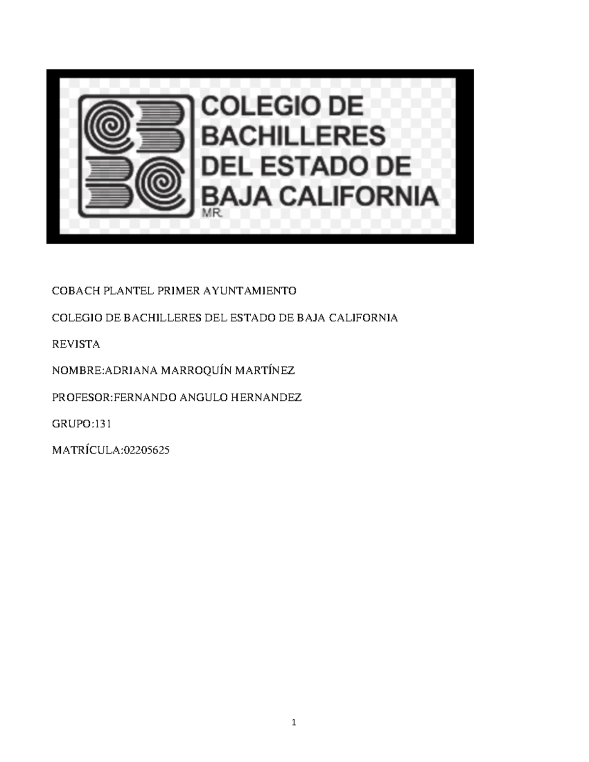 Informática - Usjhd - COBACH PLANTEL PRIMER AYUNTAMIENTO COLEGIO DE ...