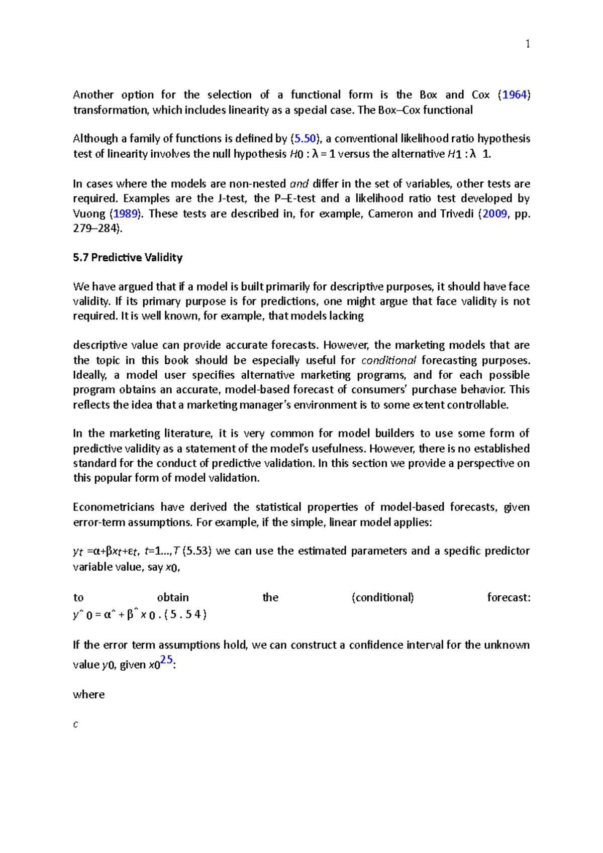 Notes 3 Predictive Validity 1 Another Option For The Selection Of A