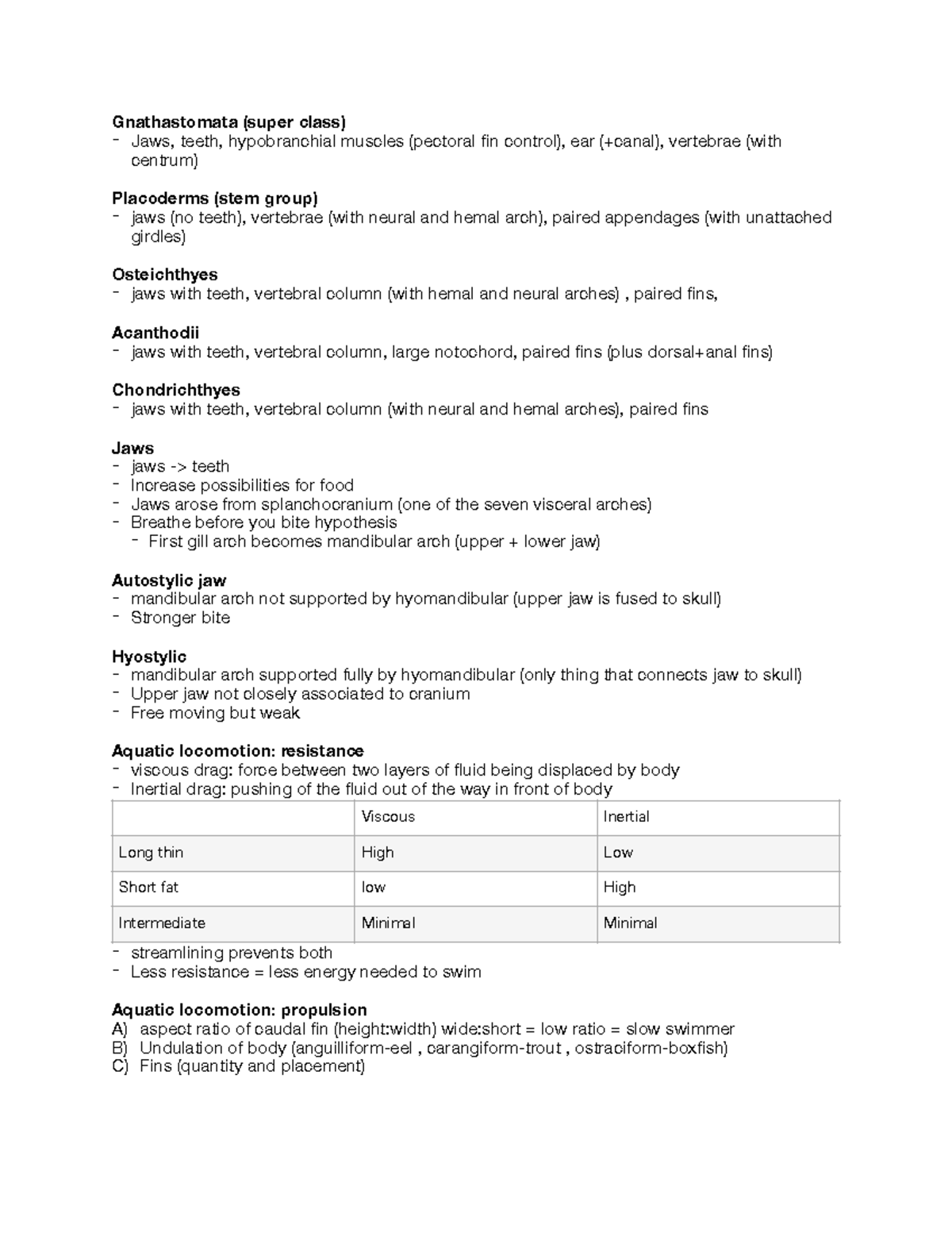 Lecture Final - BISC 316 - SFU - Studocu