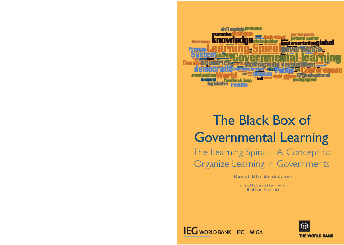 Black box full - david easton - The Black Box of Governmental Learning ...