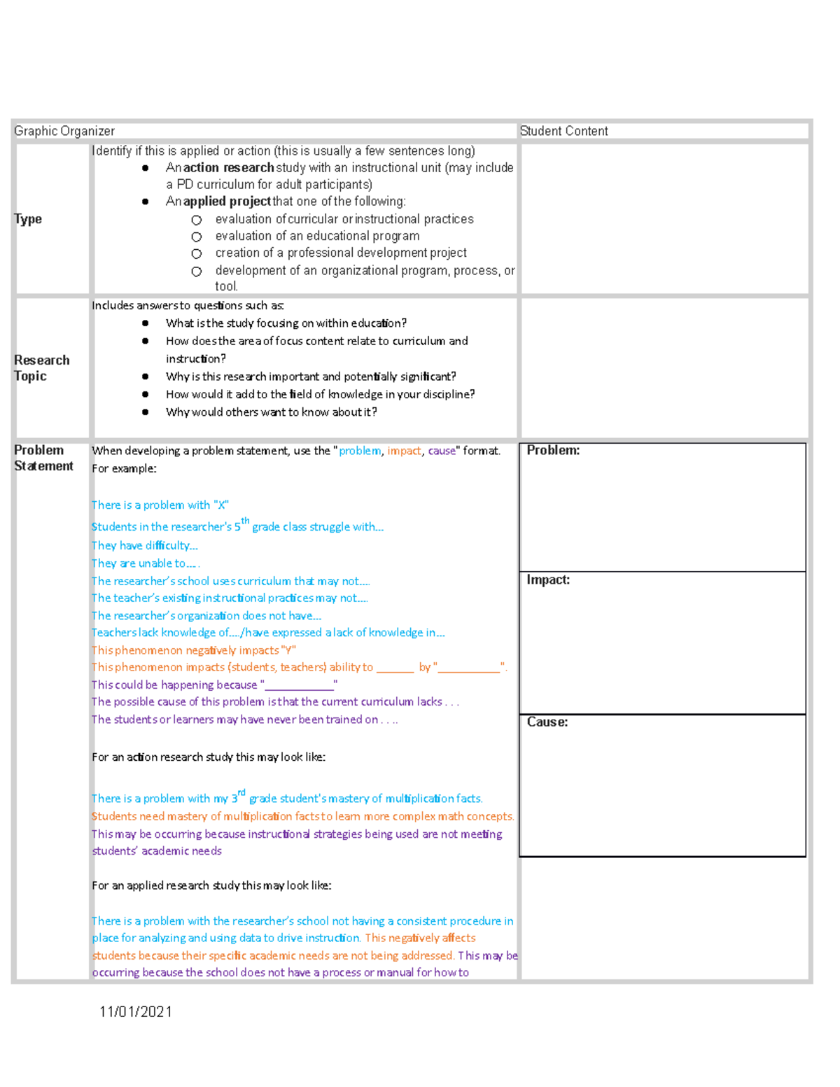 Topic Graphic Organizer - Graphic Organizer Student Content Type ...