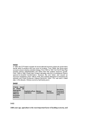 Week 3 - These are the weekly tutorial questions answers for ECX2630 - SA Compared to a ...