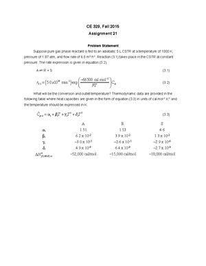 Assignment 5 - CE 329 - Studocu