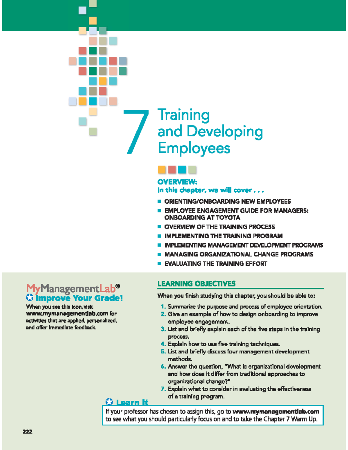 HRM Ch7 Training and Developing Employees - Human Resource Management ...