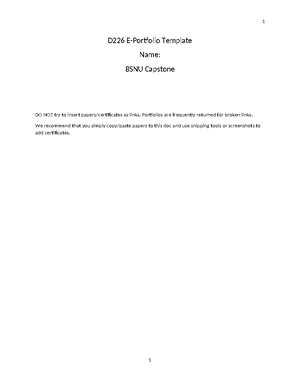 [Solved] Discuss how the BSN program assisted you in meeting the ...