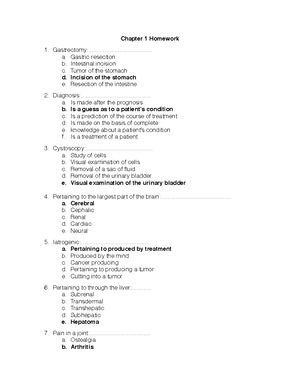 Chapter 3 Homework - Chapter 3 Homework Small artery