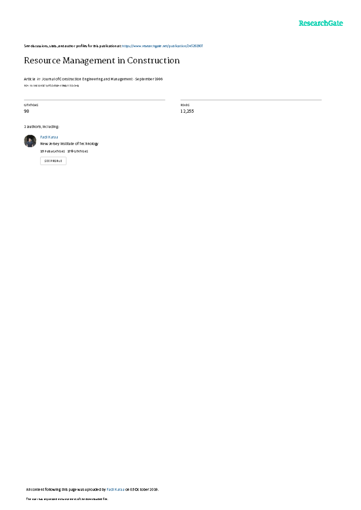 lecture notes on construction management for civil engineering - See ...