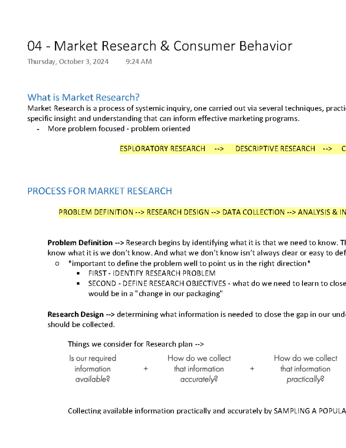 04 - Market Research & Consumer Behavior - What is Market Research ...