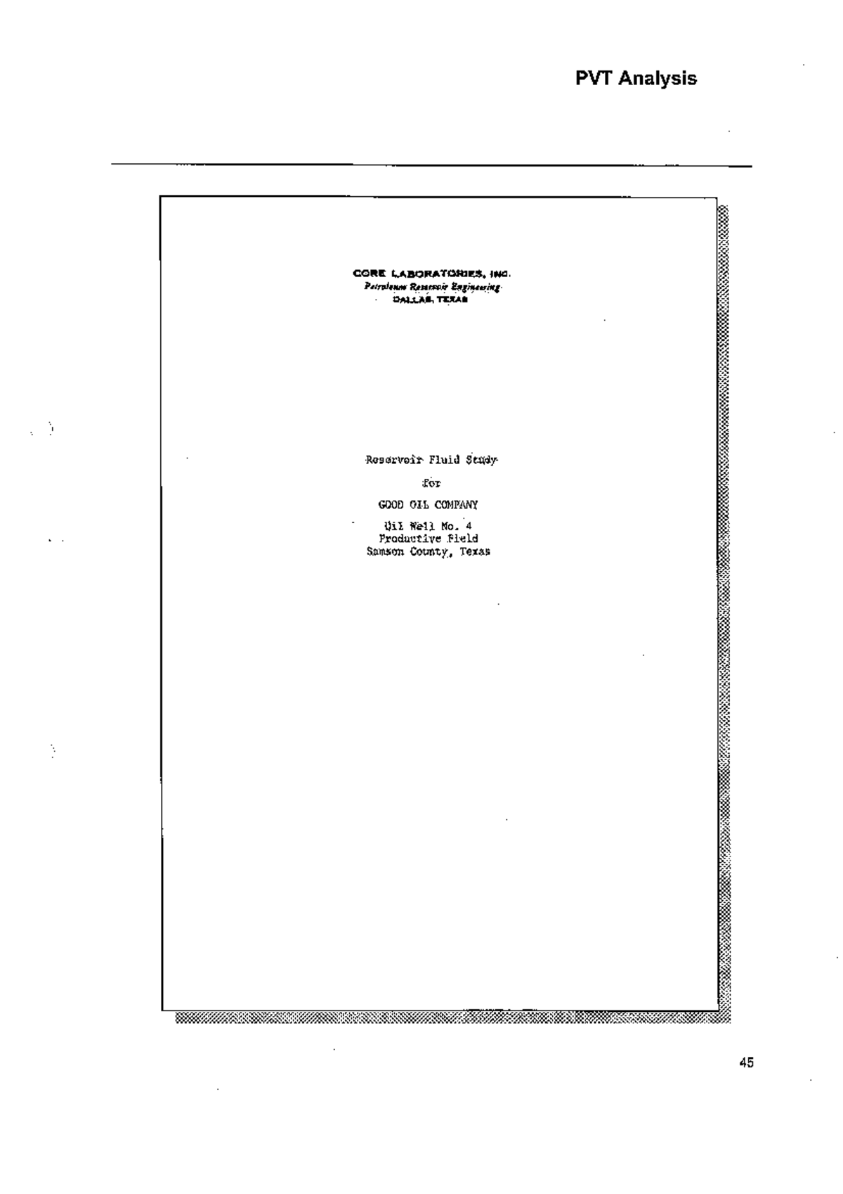 Sample PVT Report - Applied Chemistry - Studocu