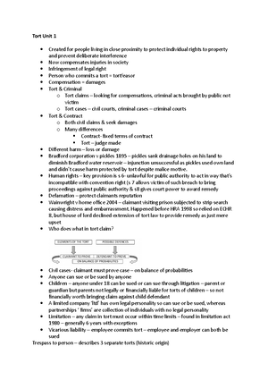 Tort Law Economic Loss - There is a fundamental distinction between ...