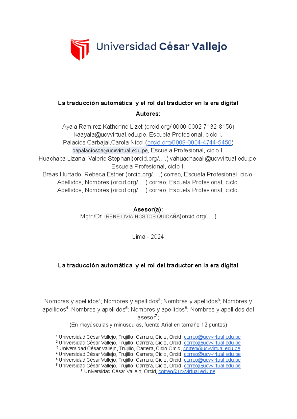 La traducción automática y el rol del traductor en la era digital - La ...