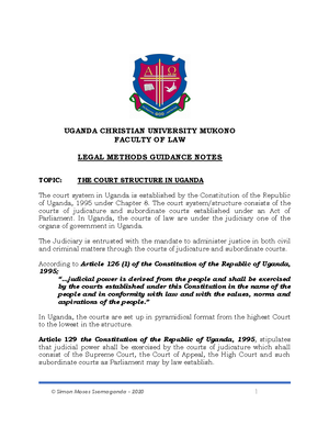 Paul k ssemogerere and ors v attorney general 2004 ugsc 10 28 january ...