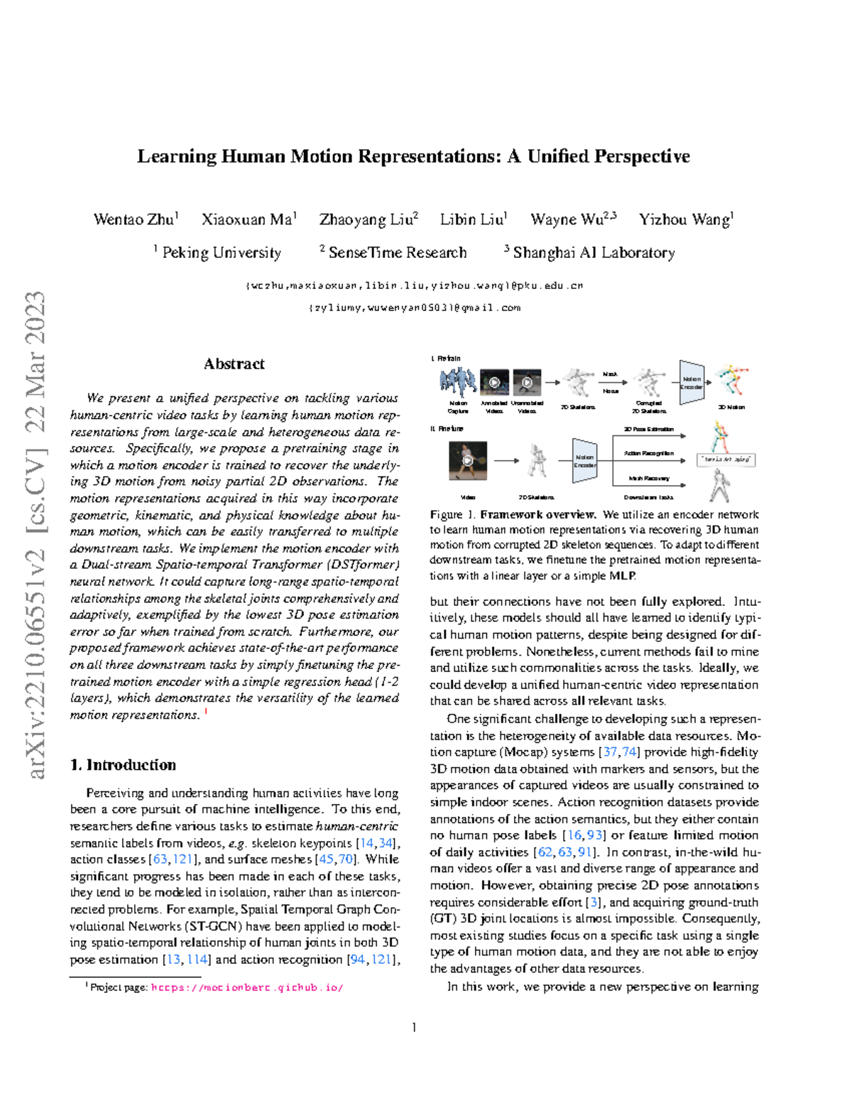 Nvidia Cuda Programming Guide 1 Learning Human Motion Representations A Unified Perspective