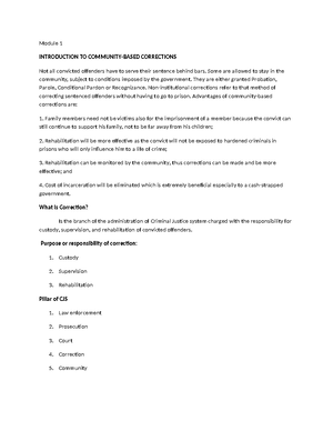 LEA 4- Module - Lecture notes - LEA 4 Law Enforcement Operation and ...
