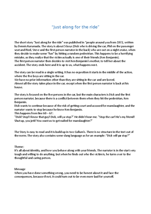 Celia Behind me (Analysis) - Engelsk - Celia Behind Me Presenting ...