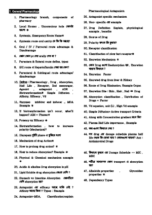 Nephrology Notes - 1 Renal anatomy: The tables below show the ...
